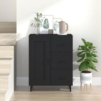 vidaXL Buffet Noir 69,5x34x90 cm Bois ding&eacute;nierie vidaXL