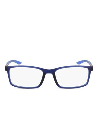 Nike lunettes de vue 7287 &agrave; monture rectangulaire - Bleu