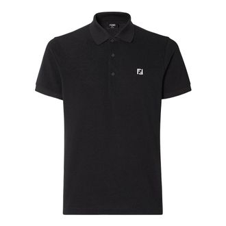Fendi Polo Shirts - - Tops - Herren - Schwarzk - S