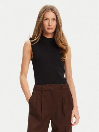 U.S.Polo Association Rollkragenpullover WUP1370 Schwarz Slim Fit