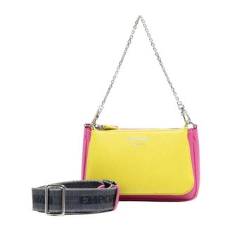 Emporio Armani Double Mini Bag - - Bags - Damen - Rosa - ONE SIZE
