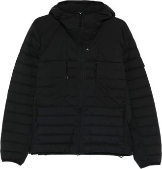Stone Island hooded padded jacket - Schwarz