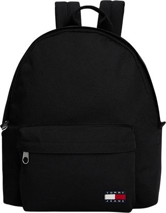 Tommy Jeans Femme, Sacs, Noir, Taille: ONE Size Essential Logo Dome Backpack