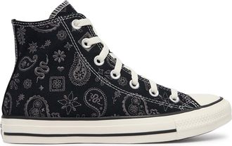 Converse Sneakers aus Stoff Converse Chuck Taylor All Star Paisley Pop A19184C Schwarz