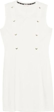 Liu Jo Femme, Robes, Blanc, Taille: 40 FR Short Interlock Jersey Dress