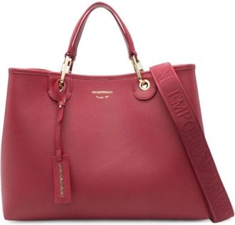 Emporio Armani Femme, Sacs, Rouge, Taille: ONE Size Medium MyEA Shopper Bag