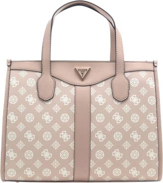 Guess Femme, Sacs, Beige, Taille: ONE Size Silvana Handbag