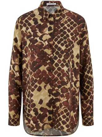 Peter Hahn Bluse Peter Hahn braun