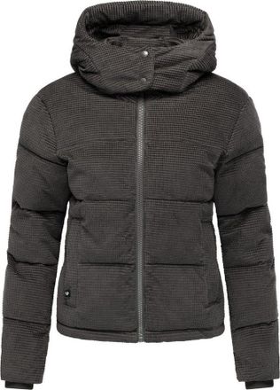 Ragwear Steppjacke Roobie Cordy Wasserdichte Winterjacke aus Kord mit abnehmbarer Kapuze