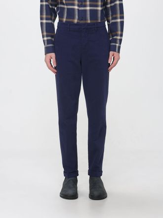 Fay Slim-Fit-Chinohose aus Baumwolle mit verdecktem Verschluss