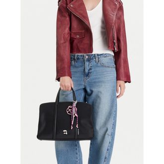 Karl Lagerfeld Handtasche KARL LAGERFELD A4W30017 Schwarz