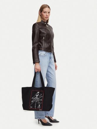 Karl Lagerfeld Handtasche KARL LAGERFELD B3W50060 Schwarz