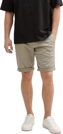 Tom Tailor Herren 1044830 Bermuda Shorts, 37470 - Olive Mini Houndstooth, S EU