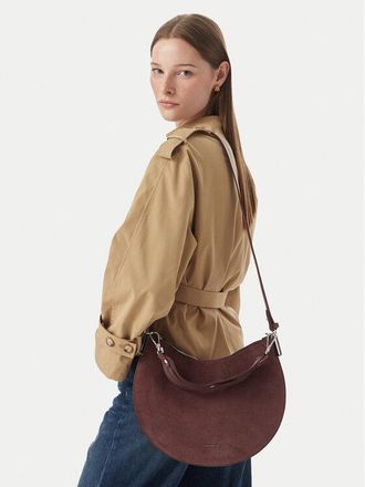Coccinelle Handtasche QKG Coccinellesunup Suede E1 QKG 13 02 01 Dunkelrot