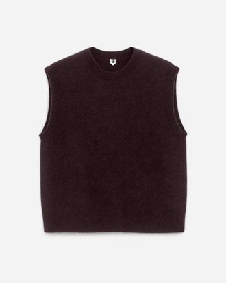 Arket Pullunder Aus Alpakawolle Und Wolle -Rot