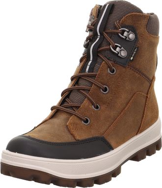 Superfit Jungen Tedd Warm Gefütterte Gore-tex Braun 3010 Stiefel, Braun 3010, 36 EU Weit
