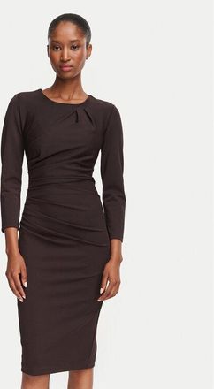 Rinascimento Rinascimento Coctailkleid CFC0130327003 Braun Slim Fit