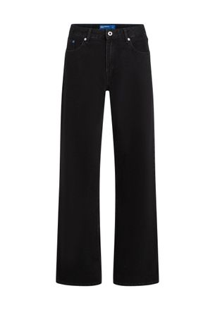 Karl Lagerfeld Karl Lagerfeld Jeans, Damen, Mid Rise Relaxed Denim, Relaxed Leg, Schwarz, 2730