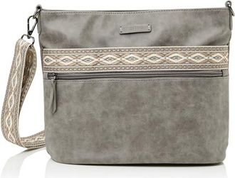 Enrico Benetti Indy, Clutch Unisex, 124 Middengrijs, Large