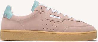 Faguo Baskets cuir su&egrave;de rose gris&eacute; - LUMBO