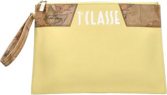 Alviero Martini 1A Classe Femme, Sacs, Jaune, Taille: ONE Size Geo Mirage Clutch