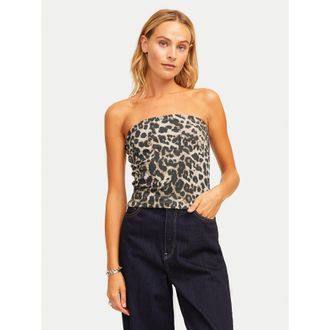 Jack & Jones Top Fiona 12280486 Braun Slim Fit