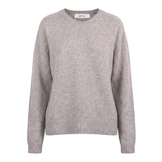 Jucca Rundhals-Strickware - - Knitwear - Damen - Beige - XS