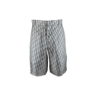 Dior Oblique Bermuda Shorts - - Shorts - Herren - Mehrfarbig - W44