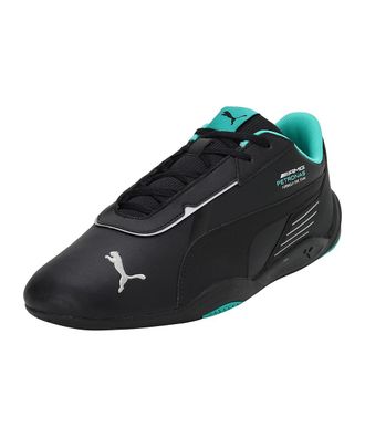 Puma Unisex MAPF1 R-CAT Machina Sneaker, Black-Spectra Green, 37.5 EU