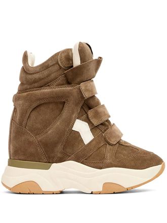 Isabel Marant Balskee High-Top-Sneakers - Braun