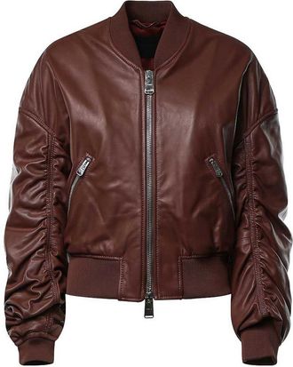 Dondup Lederjacke - Braun