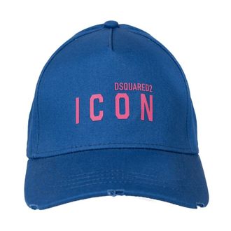 Dsquared2 Baseball Cap - - Accessories - Herren - Blau - ONE SIZE
