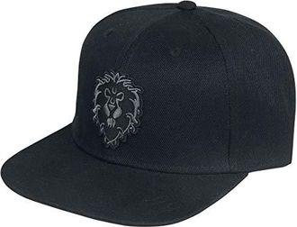 World of Warcraft Alliance Logo Casquette Noir