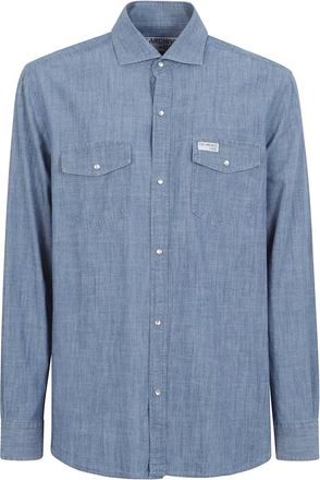 Fay Homme, Chemises, Bleu, Taille: M Camicia