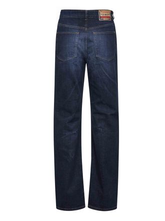 Diesel Womens Blue Regular Jeans Cotton