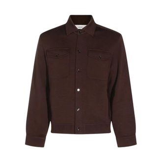 Lardini Veste en maille - Homme - Vestes - Brun - Taille: L
