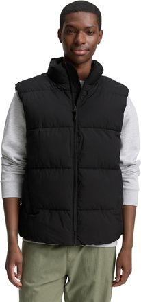 Tom Tailor Herren 1047257 Weste, 29999-Black, S