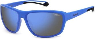 Polaroid unisex, Accessoires, Bleu, Taille: 62 MM 7049/S Lunettes de soleil