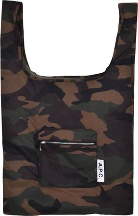 A.P.C. A.p.c. - Cabas en toile - unisex - Sacs - Vert - Taille: ONE Size