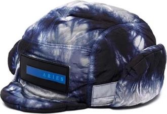 Aries Homme, Accessoires, Multicolore, Taille: ONE Size Quilted Nylon Hat