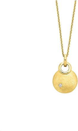 Orolino Halskette Gold 585 mit nat&uuml;rlichem Brillant 0,02ct