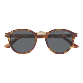 Montblanc Mb0515S Sonnenbrille - - Accessories - Herren - Braun - 49 MM