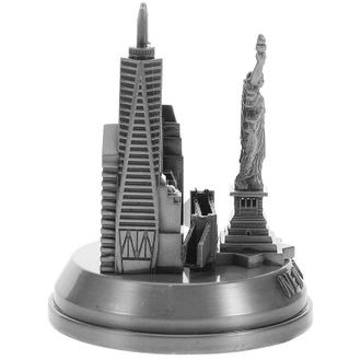 BESPORTBLE New York Metallmodell Schreibtischornament Ikonische Geb&auml;ude Dekofigur 7X7X87cm Vintage Souvenir