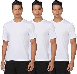 Jack & Jones Lot de t-Shirts en Coton à Manches Courtes et col Rond pour Homme, Blanc, XXL