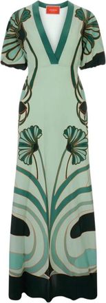 La DoubleJ Femme, Robes, Vert, Taille: 42 FR Marlene Dress