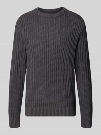 Jack & Jones Regular Fit Strickpullover aus Baumwoll-Mix Modell AXON