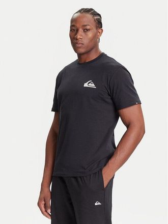 Quiksilver T-Shirt Ev Mini Logo Ss EQYZT08181 Schwarz Regular Fit