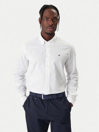 Tommy Hilfiger Hemd MW0MW40529 Wei&szlig; Regular Fit