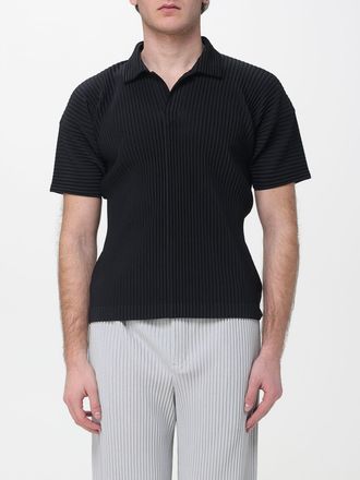 Homme Pliss&eacute; Issey Miyake Polo Homme couleur Noir