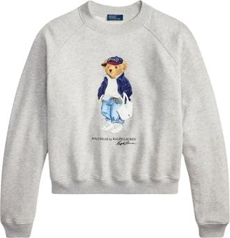 Polo Ralph Lauren Femme, Sweatshirts et sweats &agrave; capuche, Gris, Taille: 40 FR SweaT-shirt